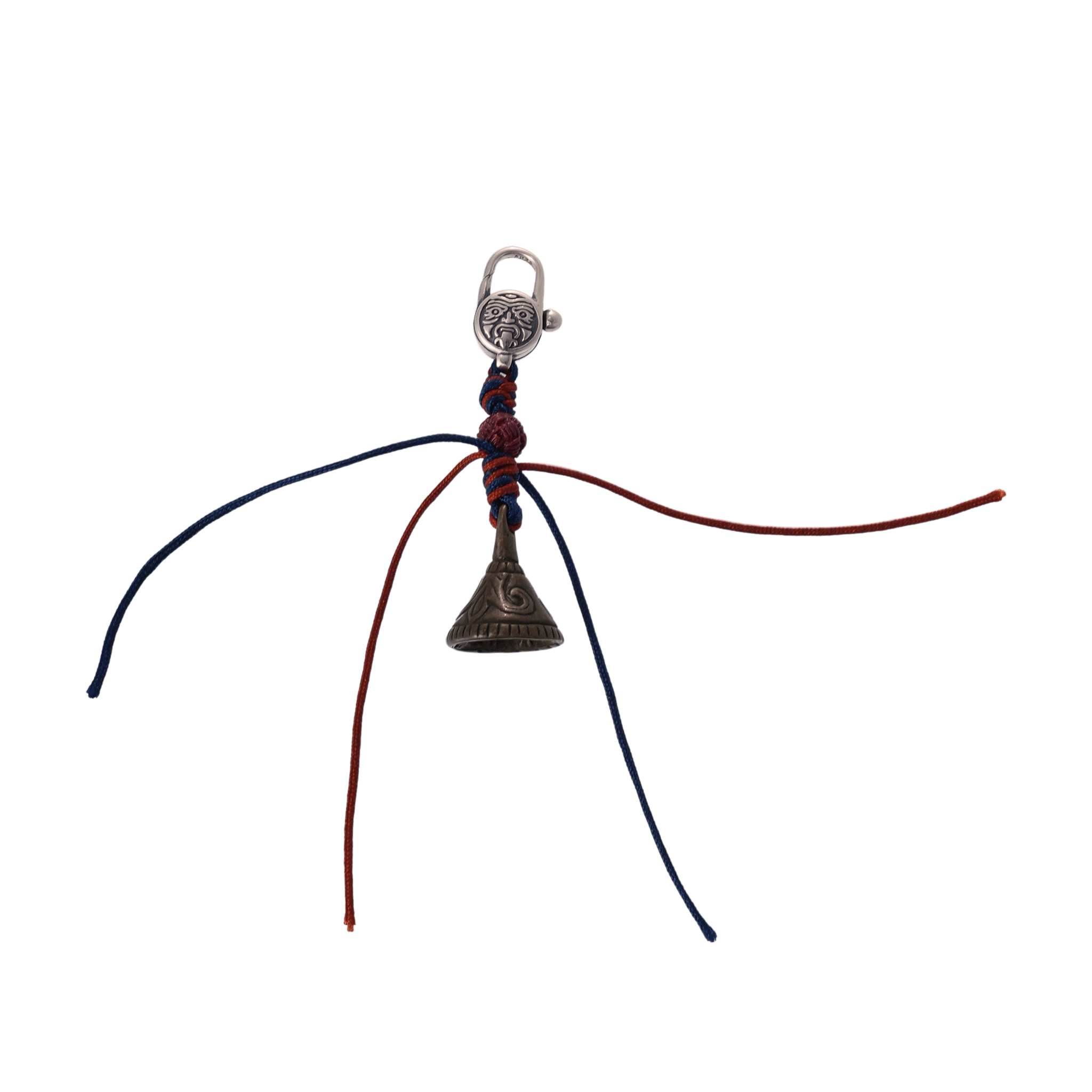 Fortune Whisper – Cinnabar & Brass Tibetan Wind Amulet – ZODORI